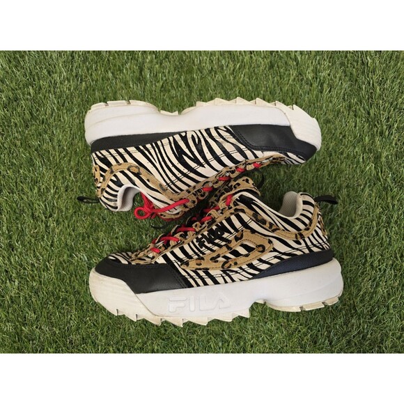 Fila | Shoes | Fila Disruptor 2 Sneakers Zebra Animal Print Multicolor ...